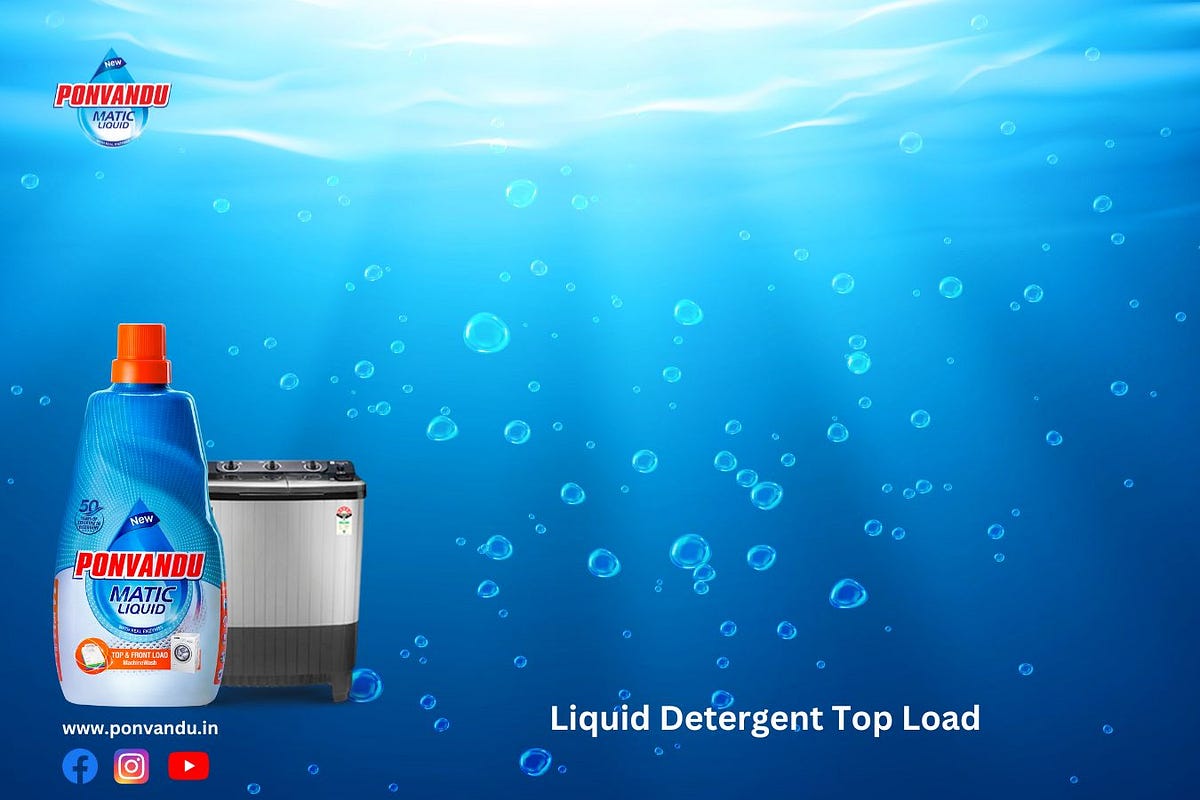 Liquid Detergent Top Load. www.ponvandu.in | by Ponvandusiteseo | Dec ...
