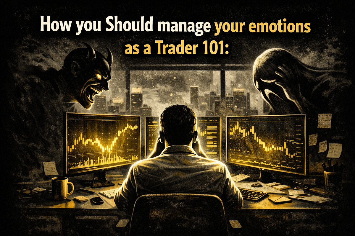 How you Should manage your emotions as a Trader 101: | by ...