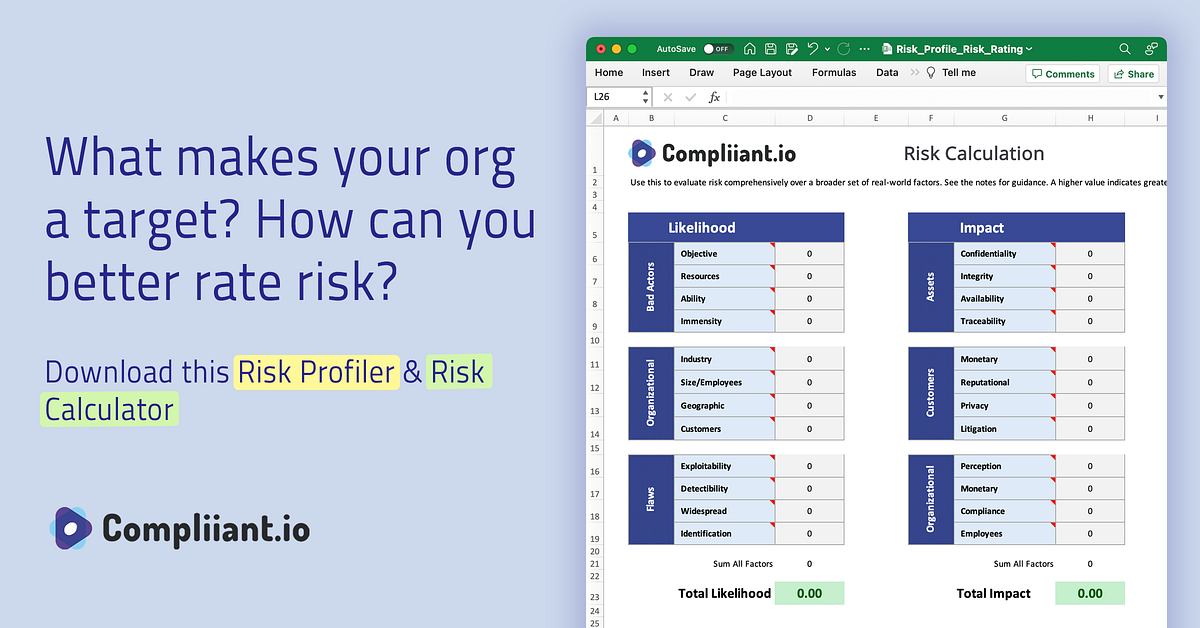 What makes your company a target for hackers? Download the Risk Profiler | by Jeremiah ...