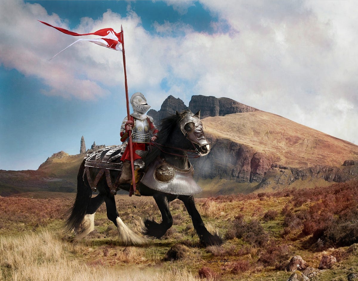 Encounter with a modern knight. It was about 8 years ago. One early ...