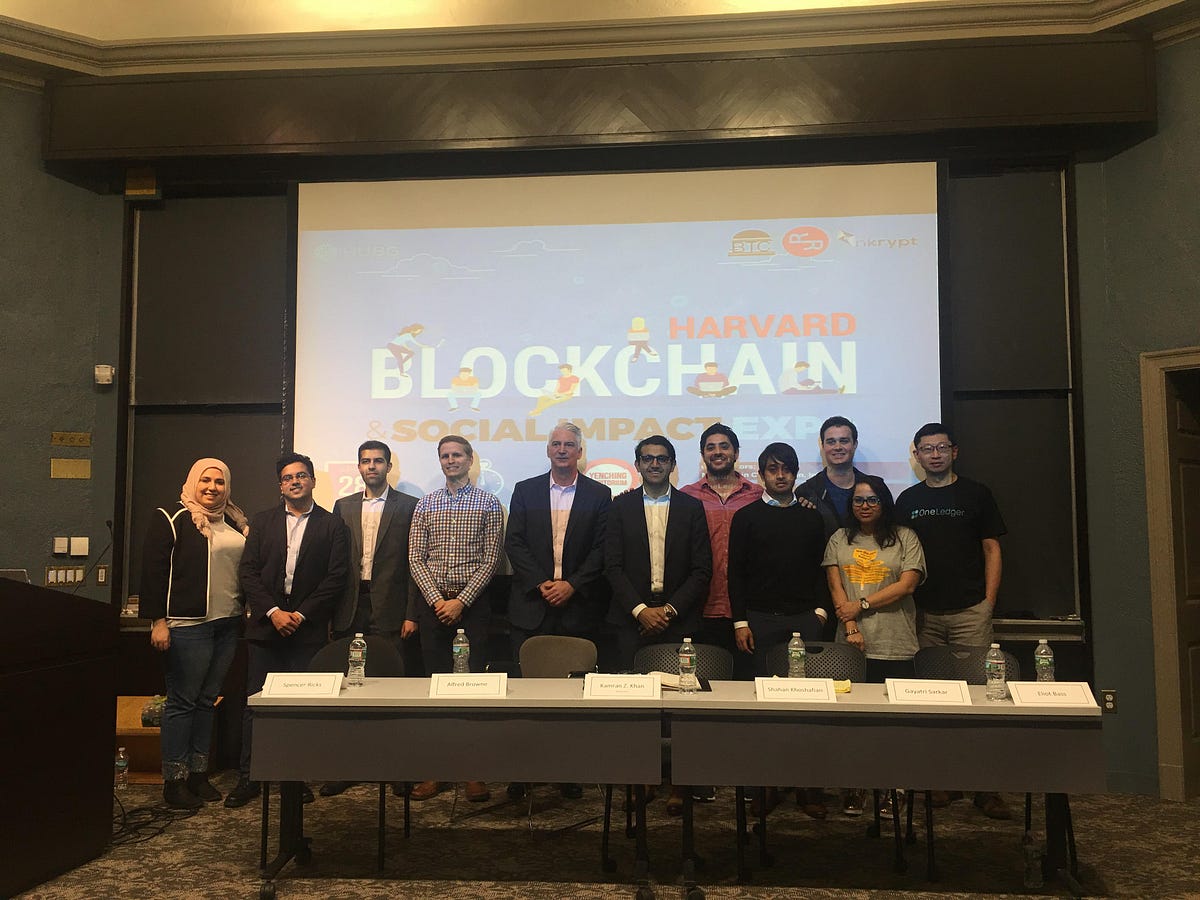 OneLedger at Harvard Blockchain & Social Impact Expo and Mold HCSSA ...