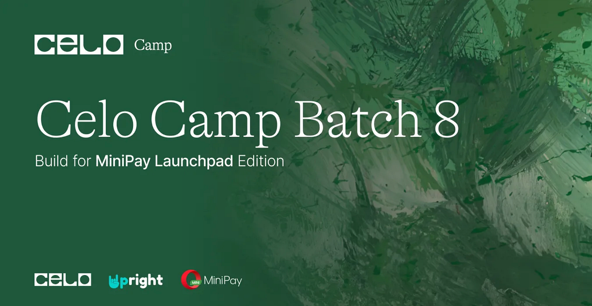 Celo Camp Batch 8 우승자 소개. 세상을 바꾸는 새로운 움직임을 만드는 여정을 빌더 여러분과 함께 하고… | by ...