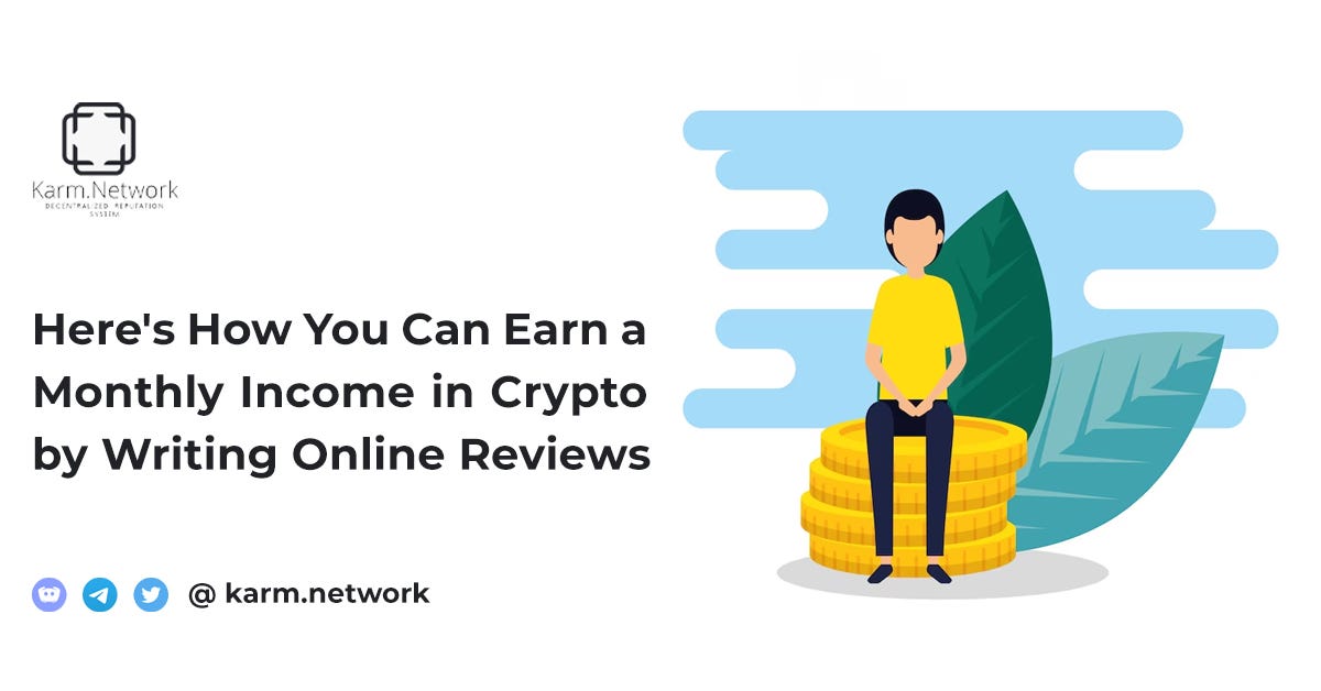 Here’s How You Can Earn a Monthly Income in Crypto by Writing Online ...