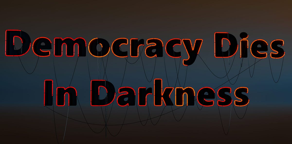 Democracy”. The best argument against democracy is… | by Lookh | Dec ...