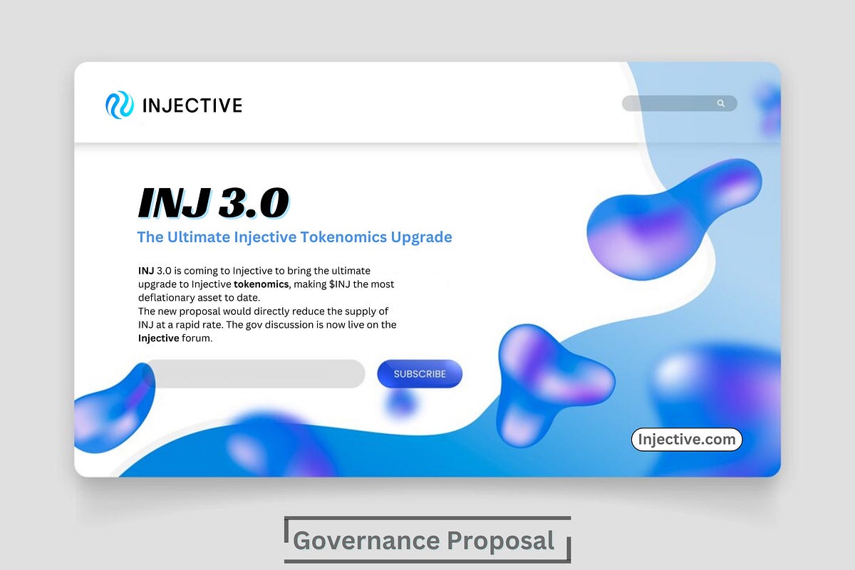 INJ 3.0: Injective Tokenomics UPGRADE | by Olafundzriche | Apr, 2024 | Medium