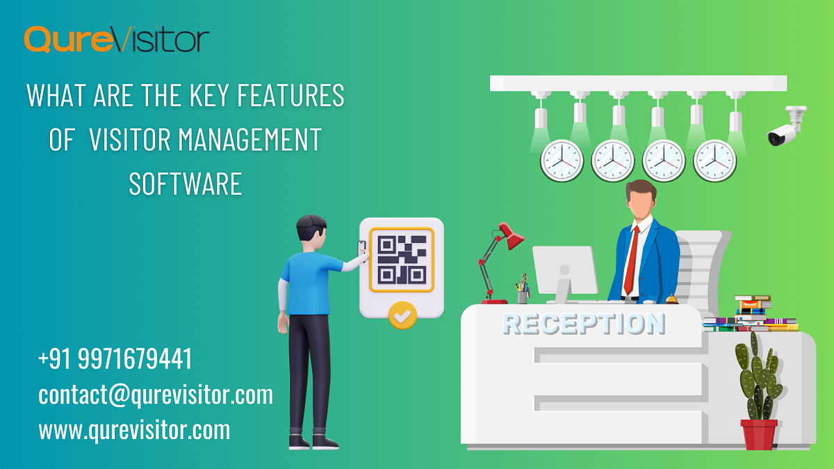 What are the Key Features of Visitor Management Software? | by Qurevisitor | Aug, 2024 | Medium