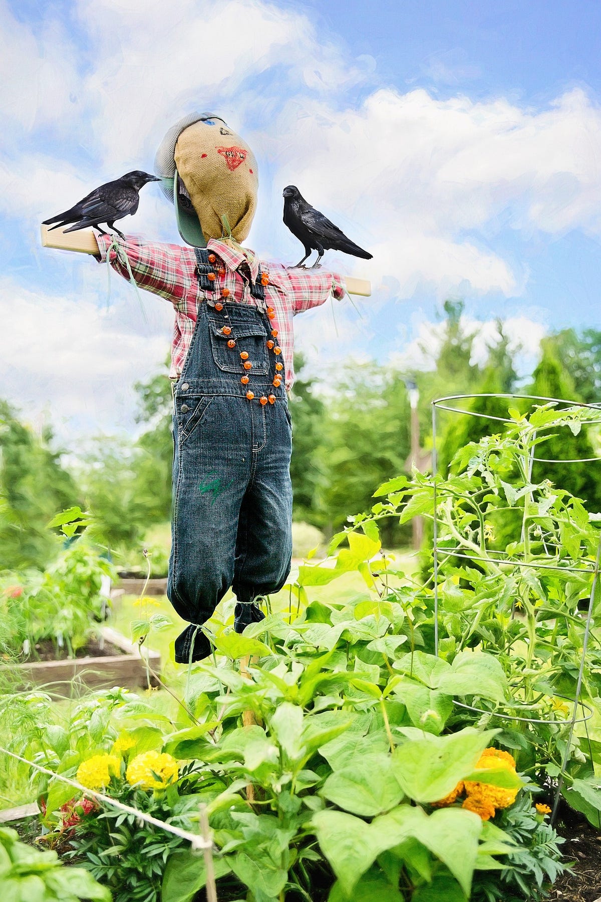 The Tale of Two Fearless Crows. I stumbled upon the photograph below by ...