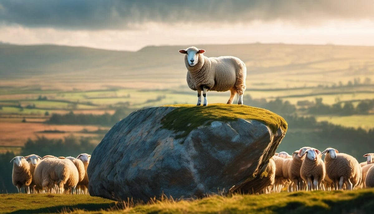 The Anxious Sheep. Once there was a sheep consumed with… | by Omar ...