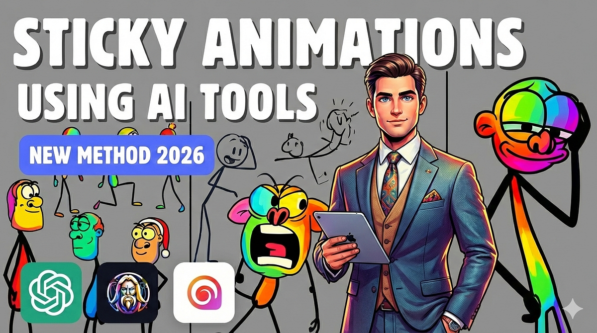How to Create Viral Stick Figure Animations Like Rico Animations Using ...