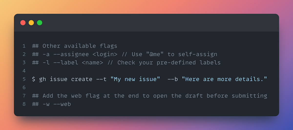 Learn the Basics — GitHub’s CLI. GitHub CLI, or gh, is a free and open… | by Héctor Sosa | Medium