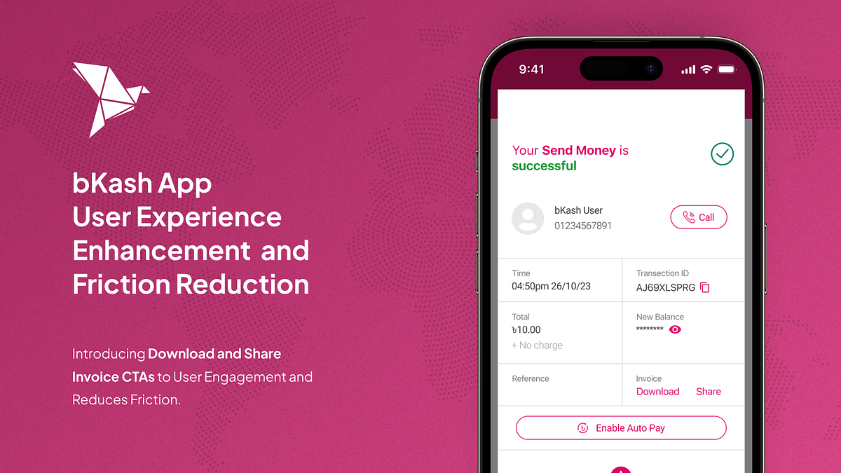 User Experience Enhancement and Friction Reduction in bKash App | by ...