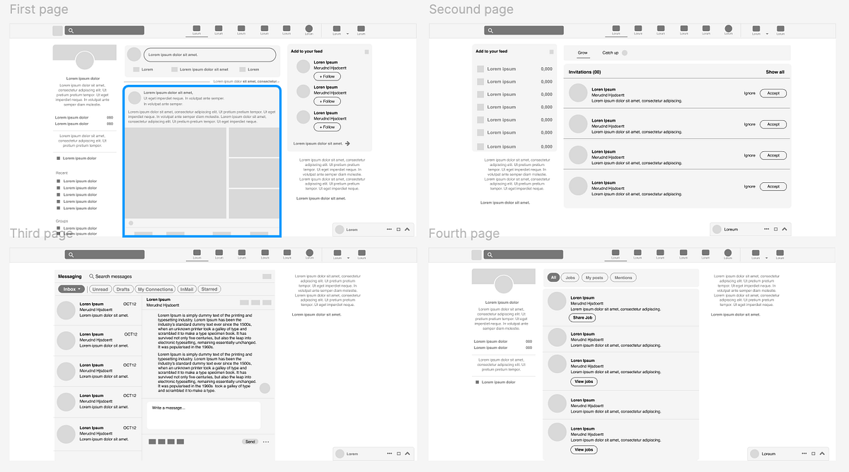 Challenge 2: Wireframing. Project Objective | by Jawad Saleem | Medium