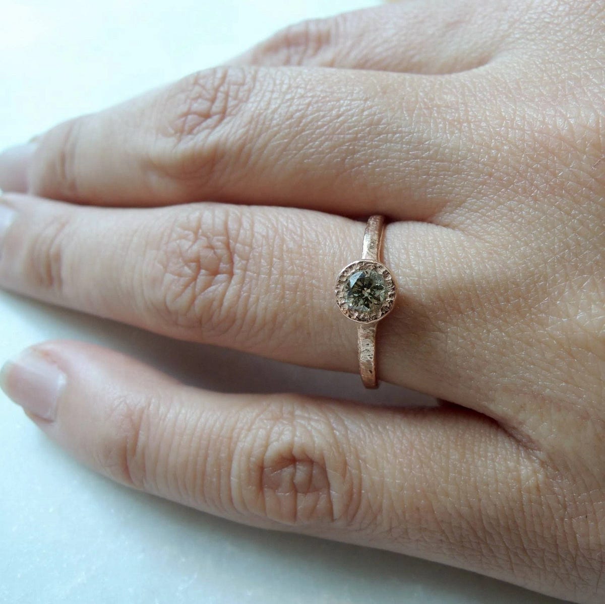 brown diamond rings. Immerse yourself in the realm of… | by Dorothy ...
