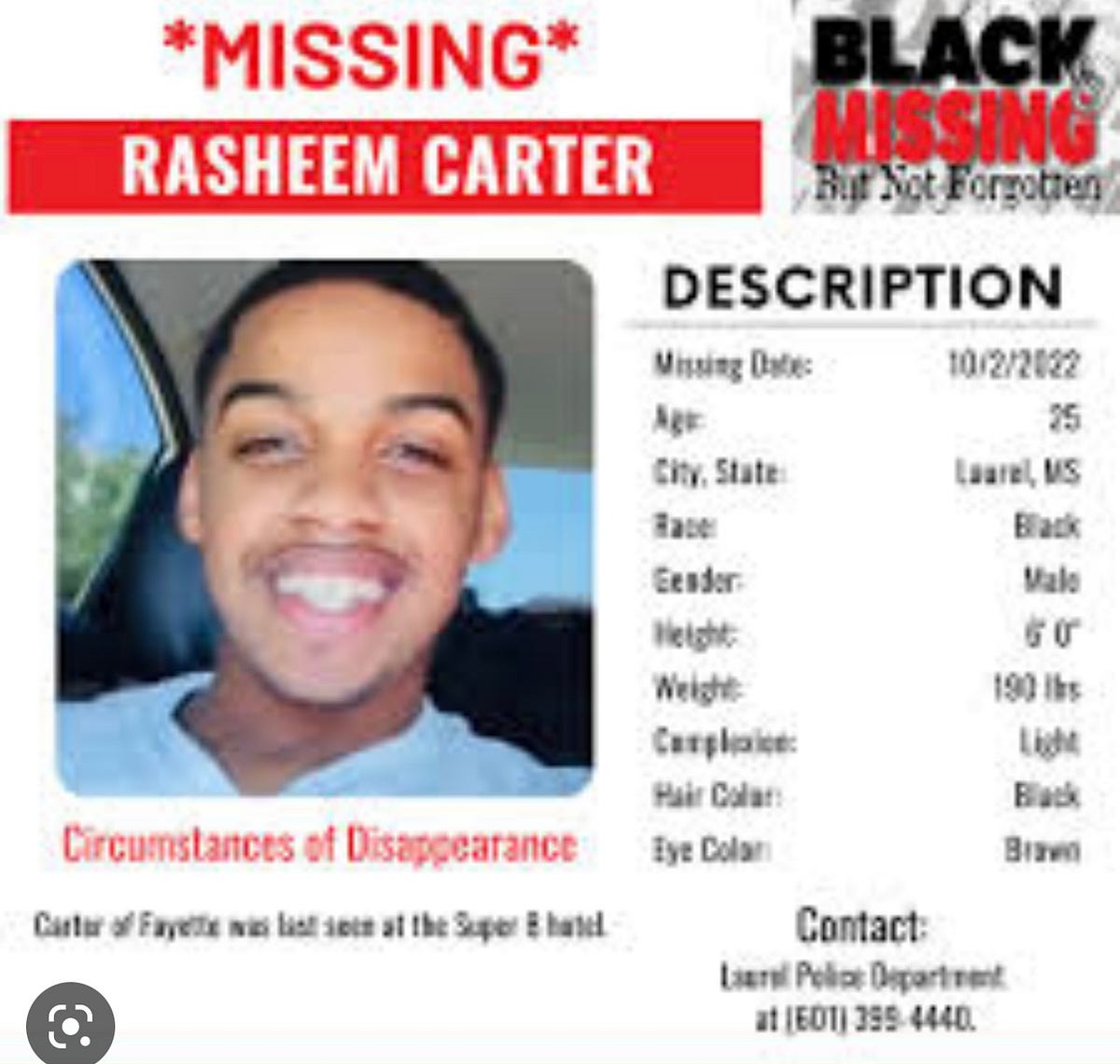 What Happened To Rasheem Carter In Taylorsville, Mississippi? | by ...