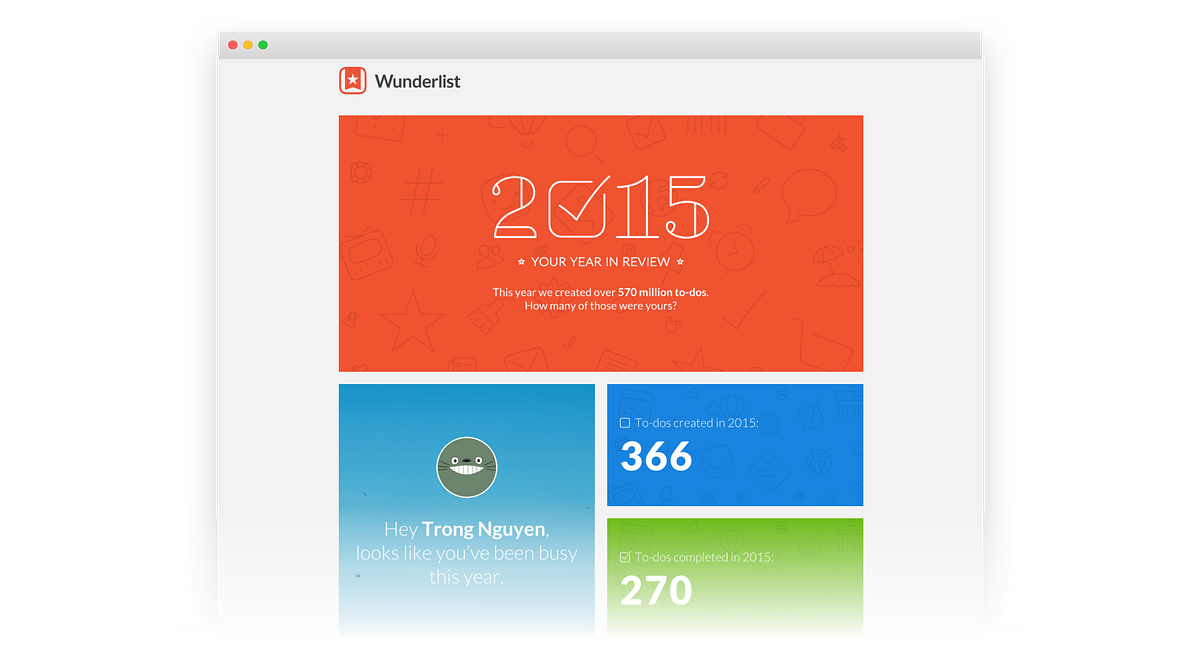 Years with Wunderlist App. Personal thinkings about this app | by Trong ...