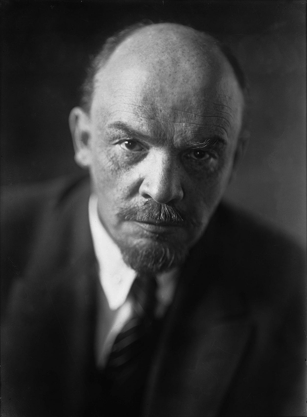 Official Photograph of Vladimir Lenin.Taken circa 1920.Source:Wikipedia ...