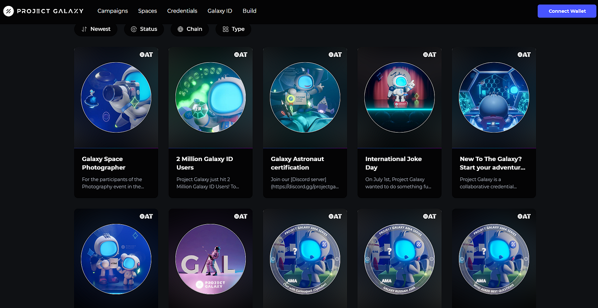 Project Galaxy🛸-Guide how to participate in Campaigns | by Vikig13 | Medium