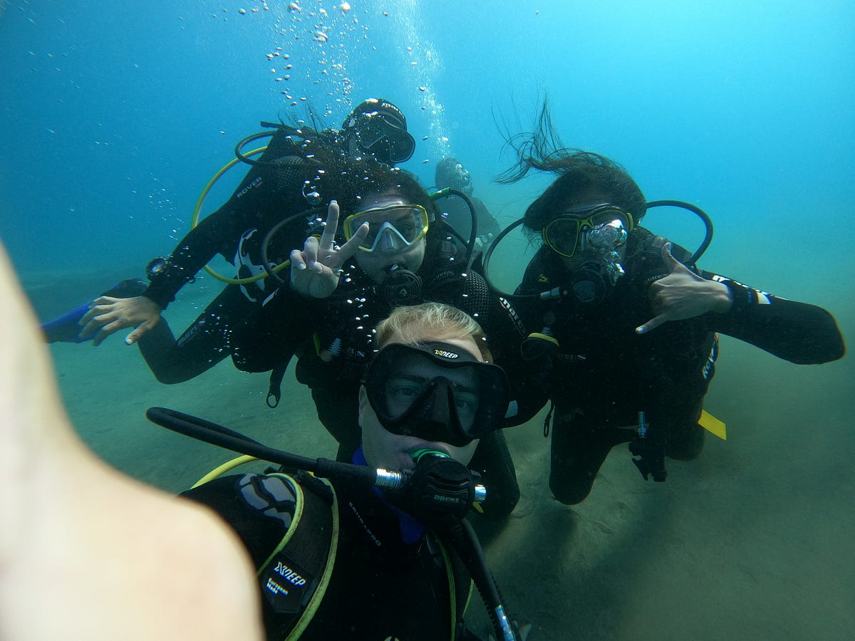 Diving from boat in Tenerife; The best Dive Center | by Diving Atlantis ...