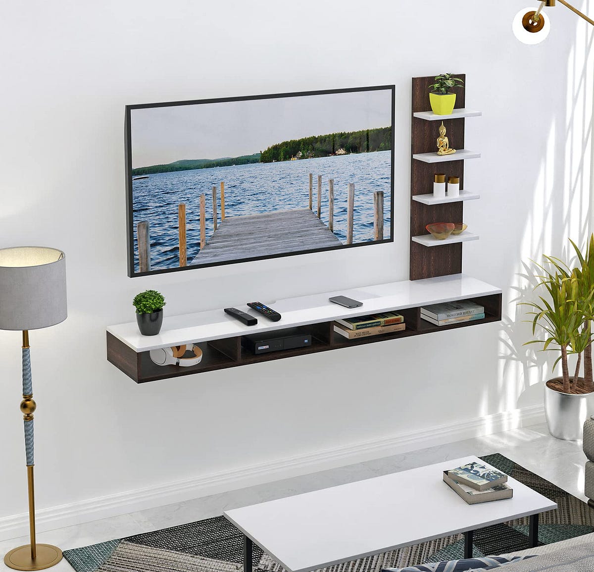 BLUEWUD Primax Engineered Wood TV Entertainment Unit ,Wenge FOR MORE ...