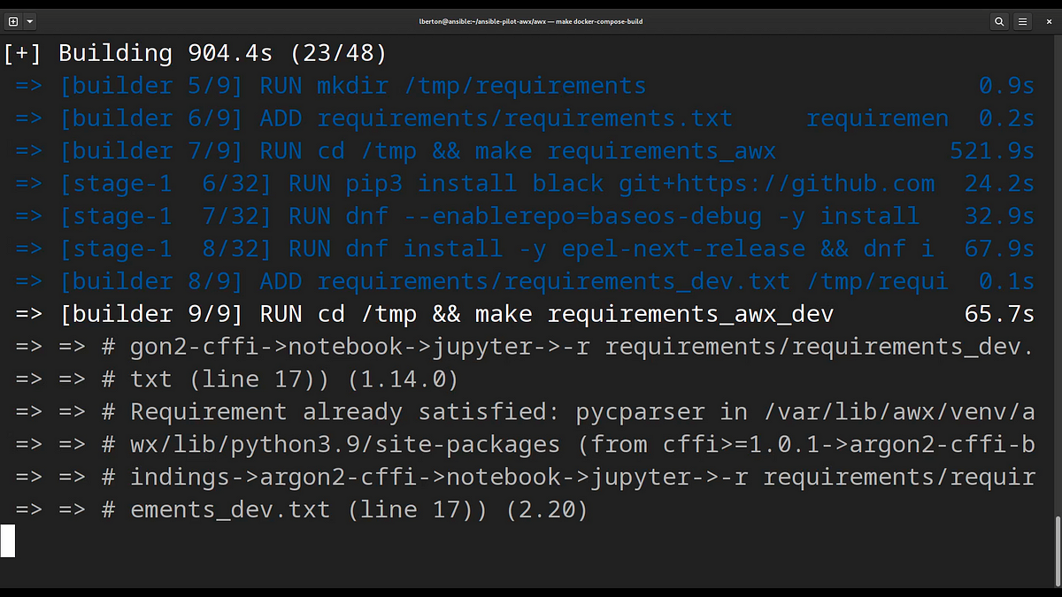 Build Ansible AWX in Docker containers — Ansible AWX | by Luca Berton ... Build Ansible AWX in Docker containers — Ansible AWX | by Luca Berton ...