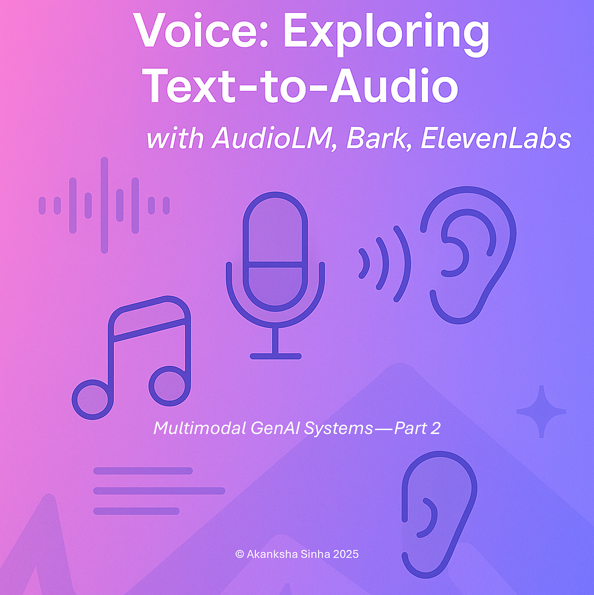From Words to Voice: Exploring Text-to-Audio with AudioLM, Bark ...