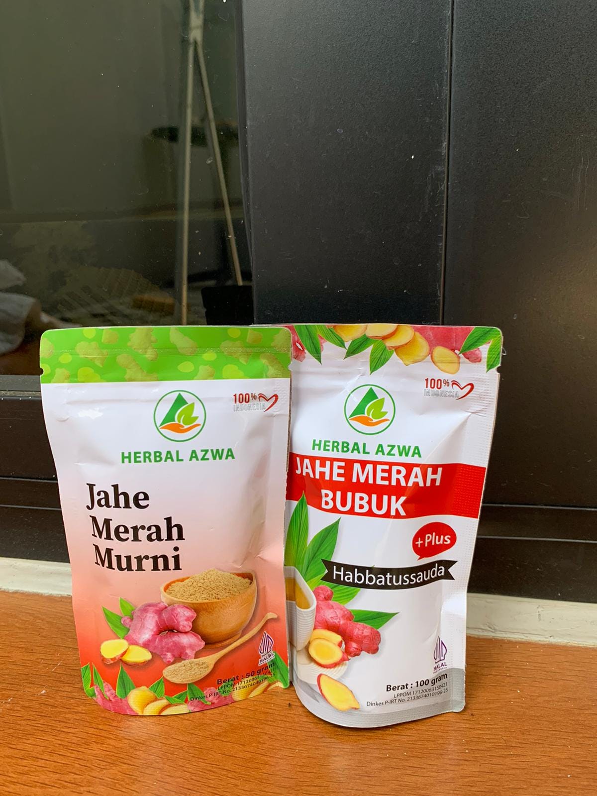 Tanaman Jahe Merah - Kunyit Bubuk Azwa - Medium