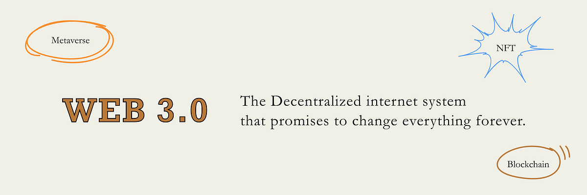 Web3. The Decentralized internet system that promises to change ...