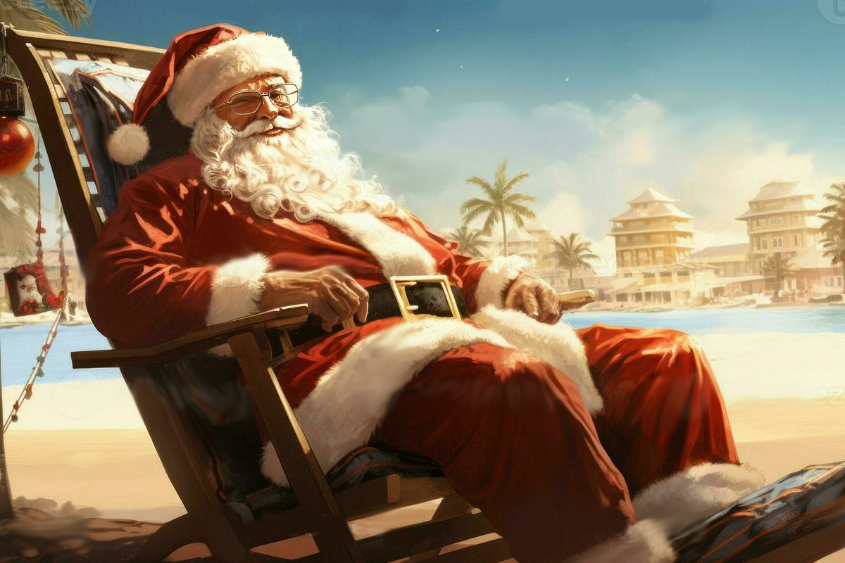 I, Santa Claus, Am Accepting A New Luxury Sleigh From Qatar | by Ryan ...