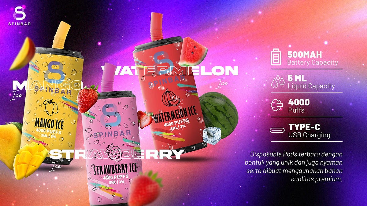 Panduan Penggunaan Pod Disposable — Watermelon Ice Pod Spinbar | by ...
