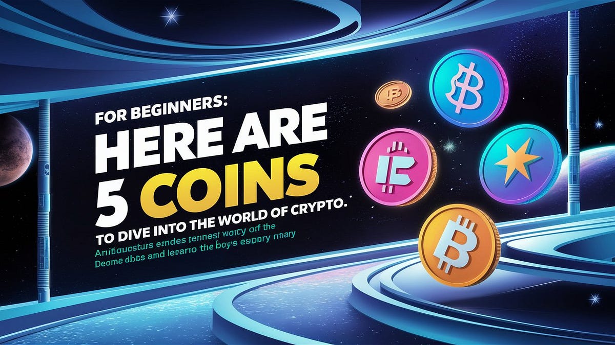 For Beginners Here are 5 Coins to Dive into the World of Crypto | by ...