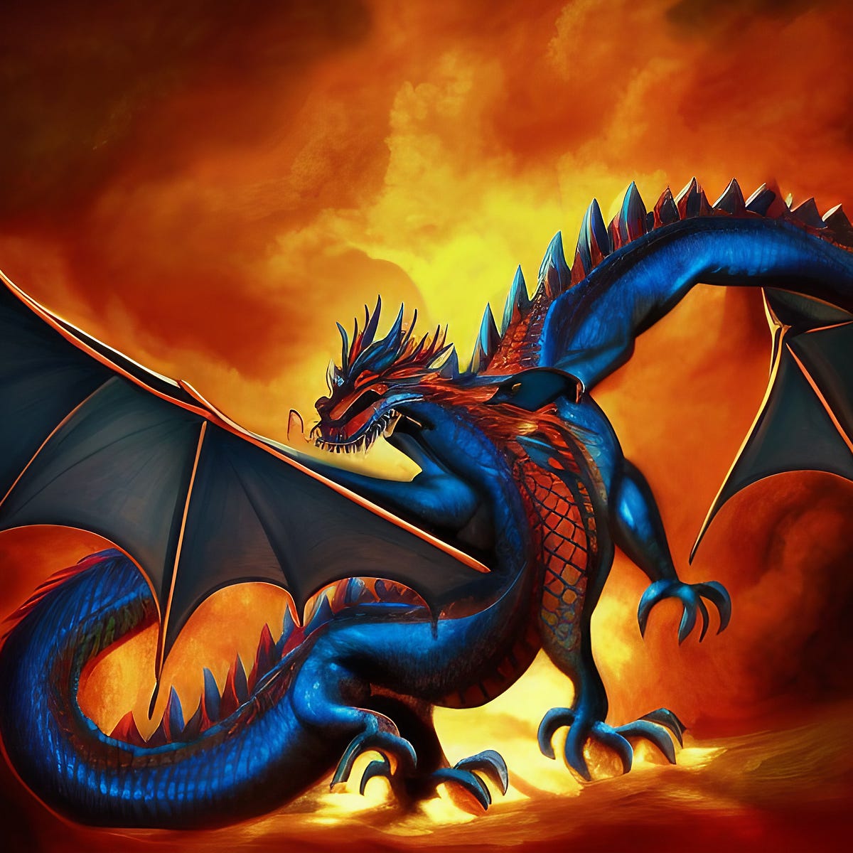 The Gods. Veyda — Primordial Dragon God of… | by Tevin Daniels | The ...