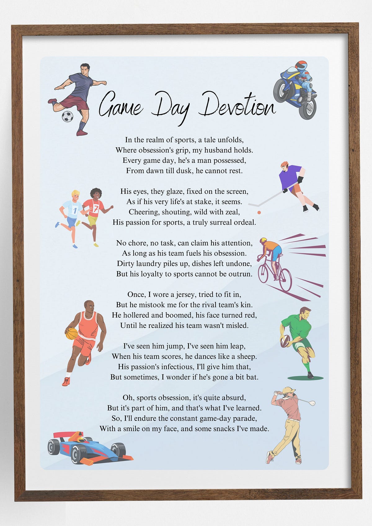 Game Day Devotion. In the realm of sports, a tale unfolds… | by Ballad ...