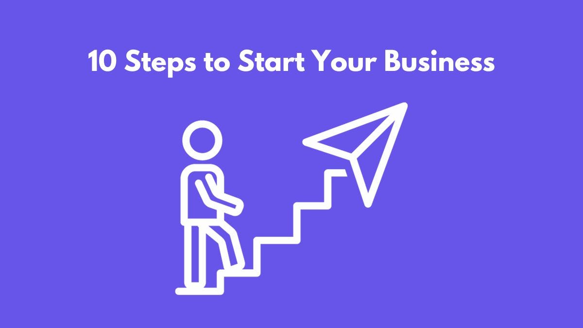 10 Steps to Starting Your Business | by Markeeters | Medium