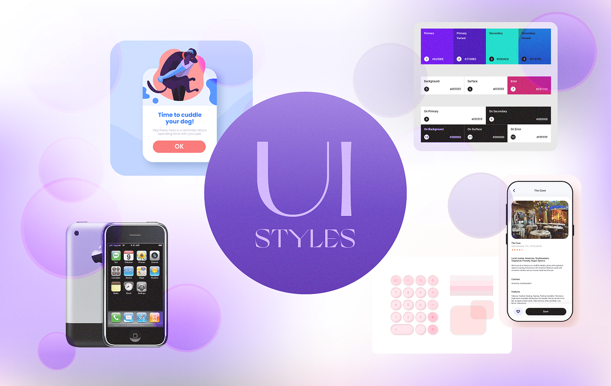 Inspiring UI styles and trends through the years | by Mayya Geo ...