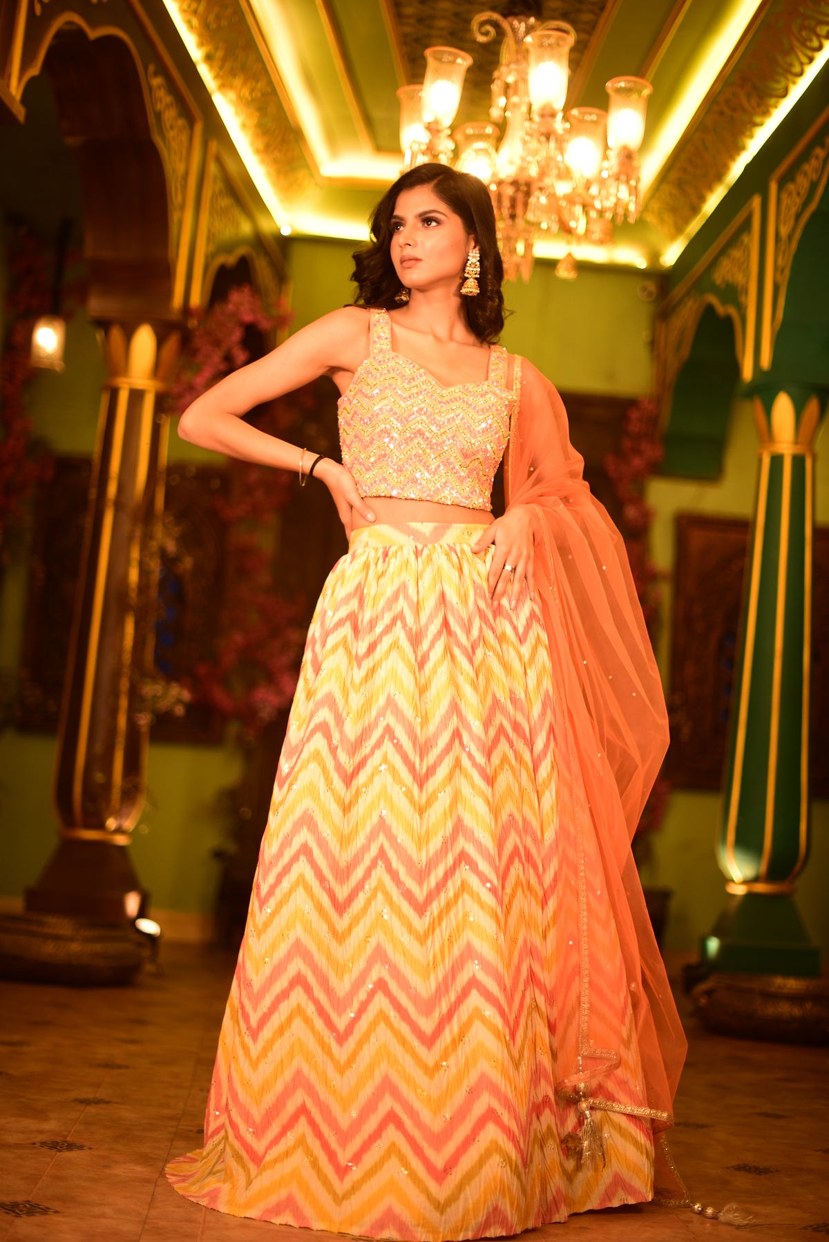 NEW LEHENGA COLOR COMBINATIONS FOR BRIDES IN 2022 | by Laalzari | Medium