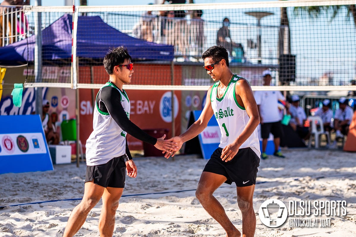 Green Spikers split opening day matches | by Hanz Bañas | DLSU Sports ...