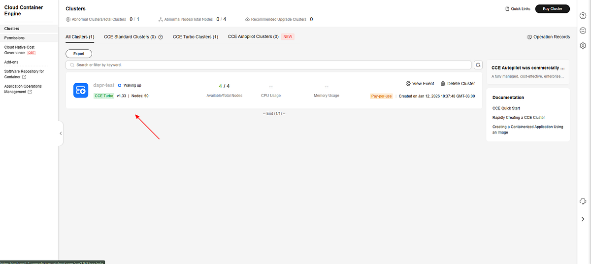 Connecting Apache Kafka to Dapr on Huawei Cloud CCE | by Matheus Araujo ...