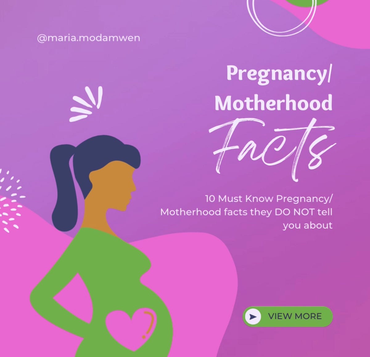 10 Must Know Pregnancy/ Motherhood facts NO ONE tells you about. | by ...