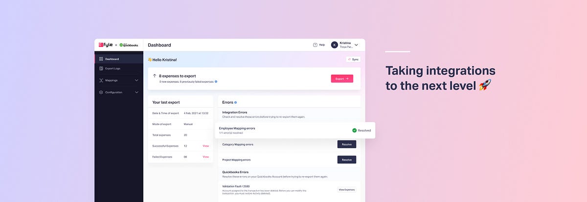 Case study: Redesigning the integration platform for Fyle | by Saurabh Singh | Medium