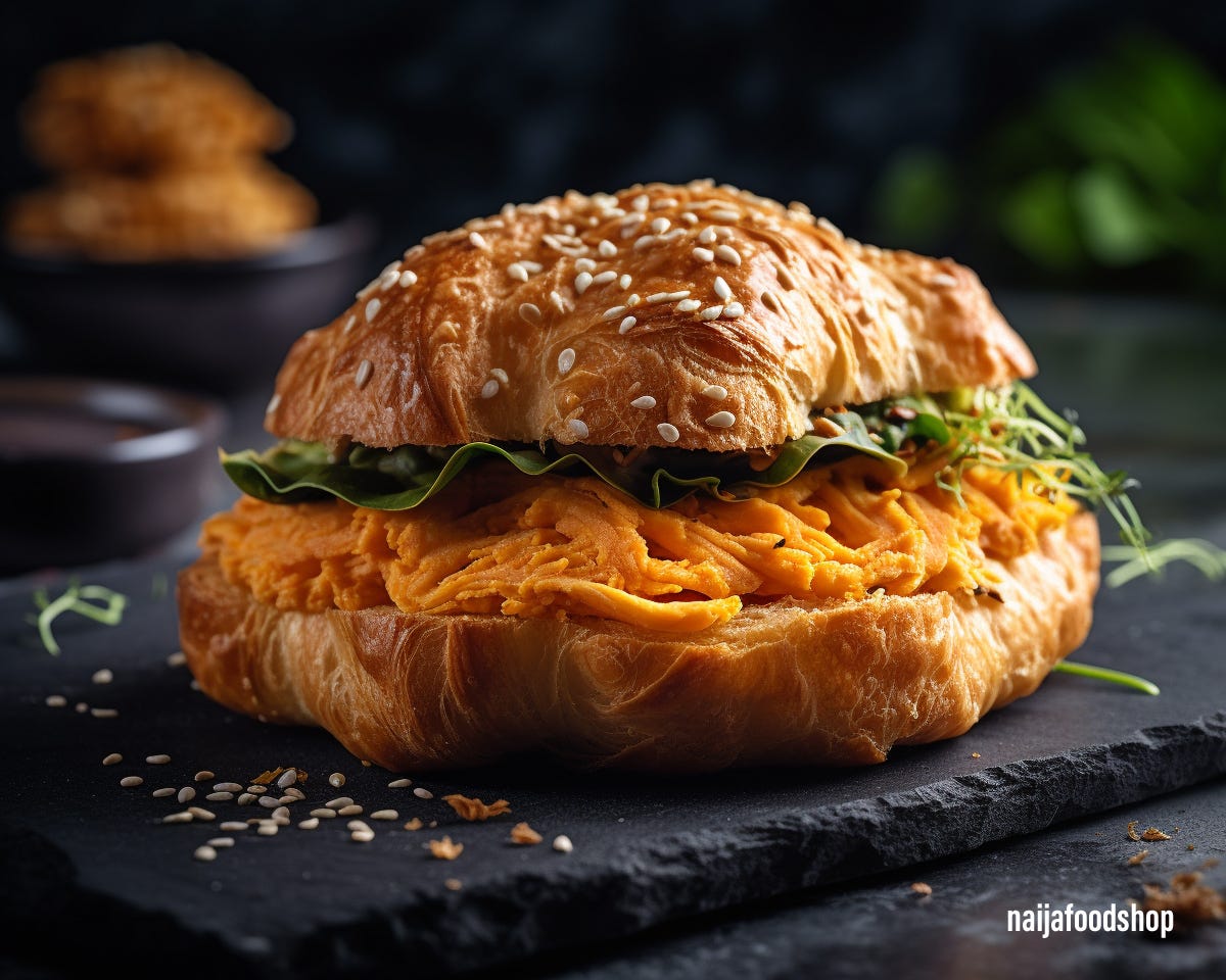 Five Reasons to Try a Croissant and Akara Sandwich | by Naija Food Shop ...