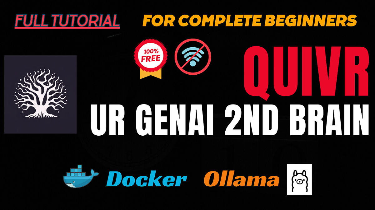 How TO SetUp and Use Quivr ( 100% Private) | by Sudarshan Koirala | Medium