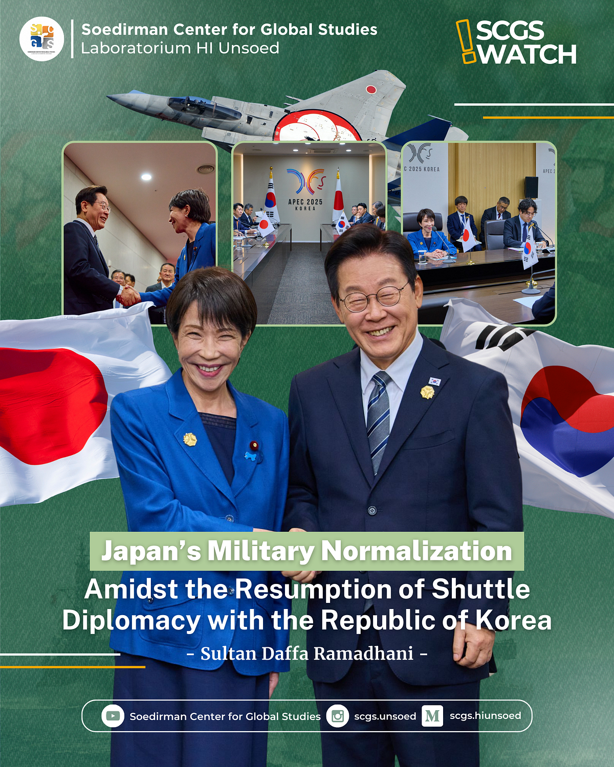 jaaSCGS Watch: Japan’s Military Normalization Amidst the Resumption of ...