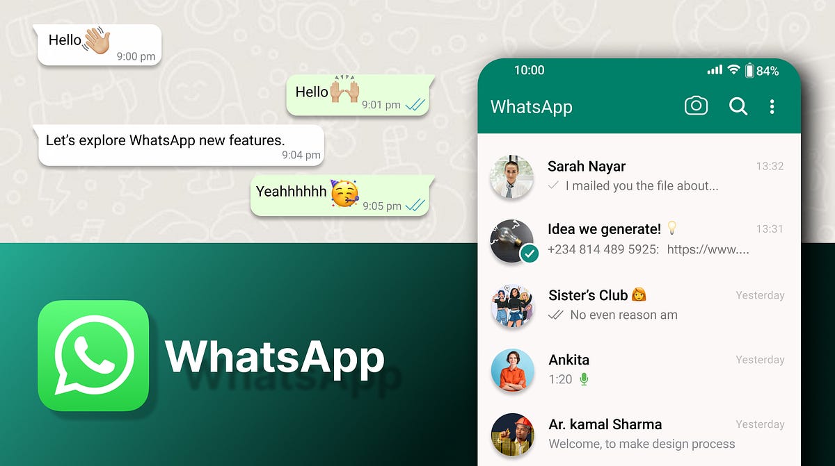 Enhancing WhatsApp user experience by introducing new features. | by ...