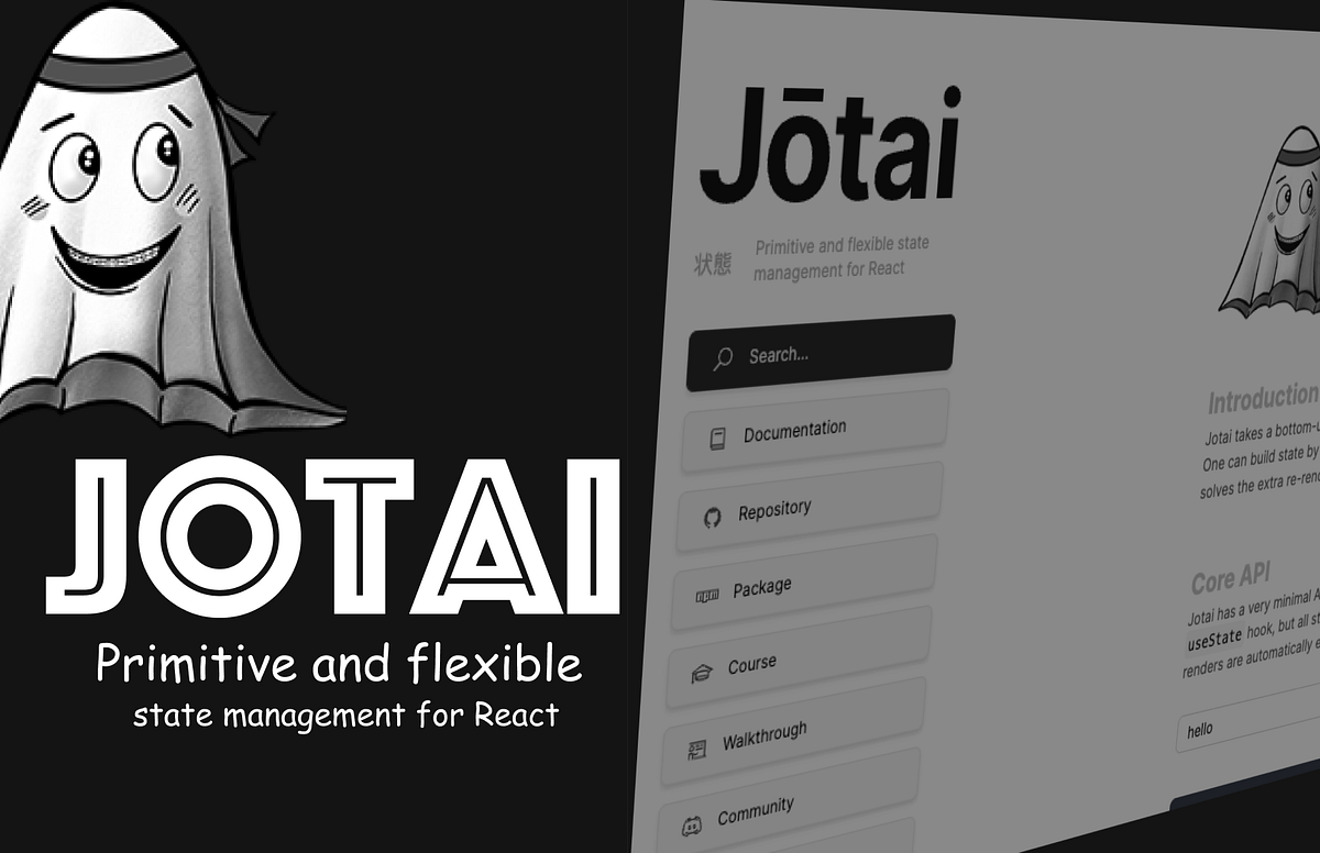 Jotai — new state management library for React | by shrey vijayvargiya | Nerd For Tech | Medium