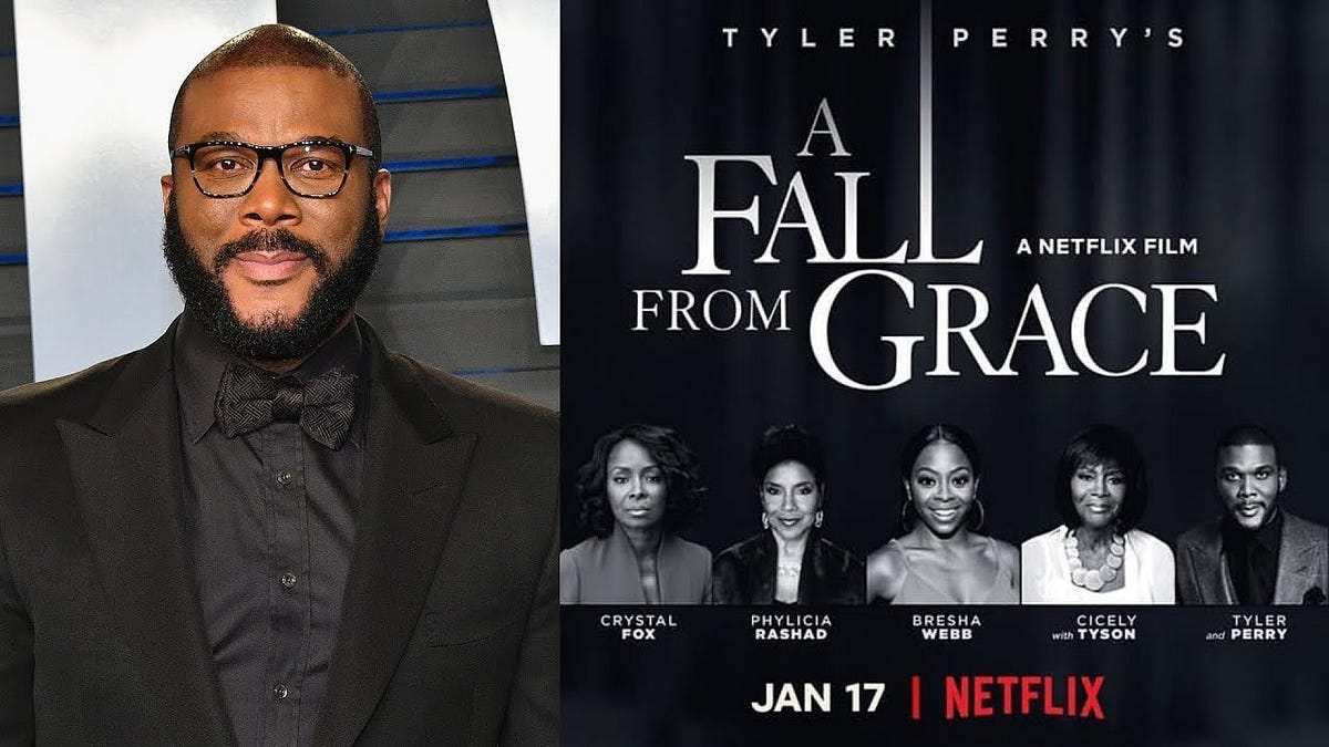 “A Fall From Grace” Commentary. Tyler Perry made his Netflix debut ...