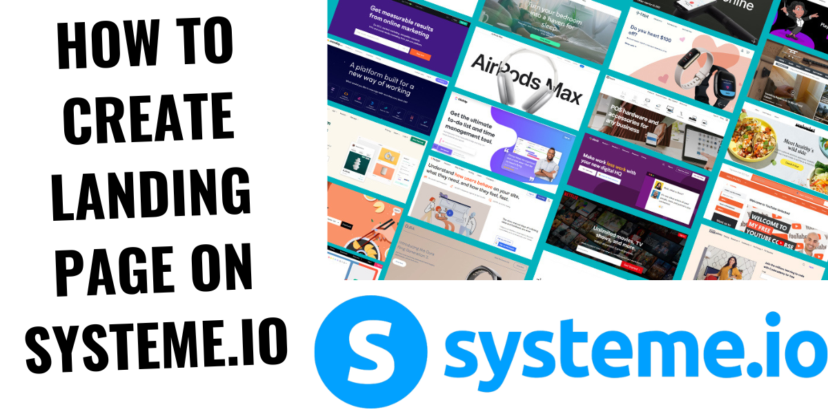 How to Create a Landing Page in Systeme.io | by Mark Cohen | Medium