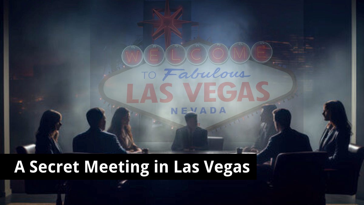 A Secret Meeting In Las Vegas. Outside, the sprawling crowds of CES ...