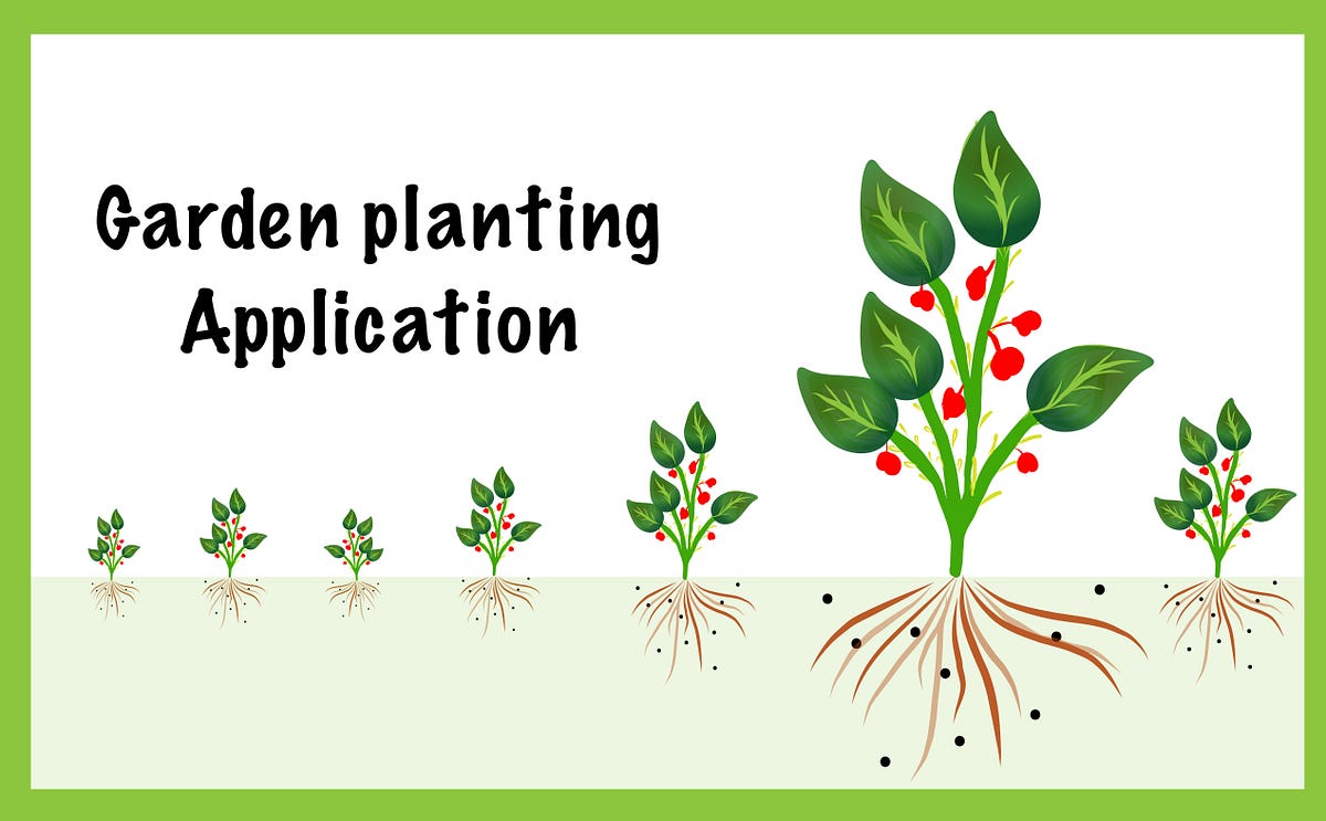 Garden planting application design case study. | by Design & UX | Medium