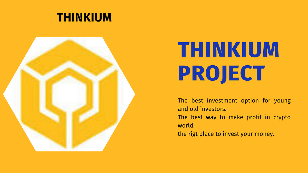 Thinkium Where investors will have peace of mind #thinkium #tkm #blockchain #Metaverse ...