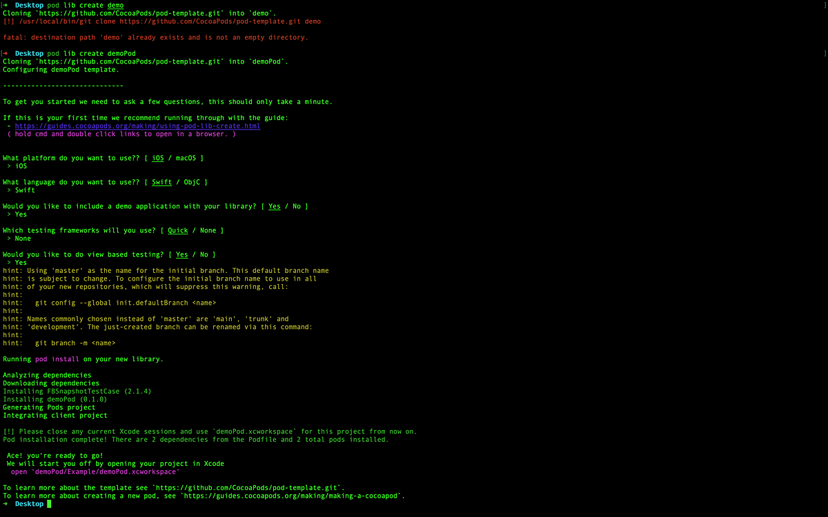How to create a Custom CocoaPod. CocoaPods is a dependency manager for… | by Jayesh | Medium